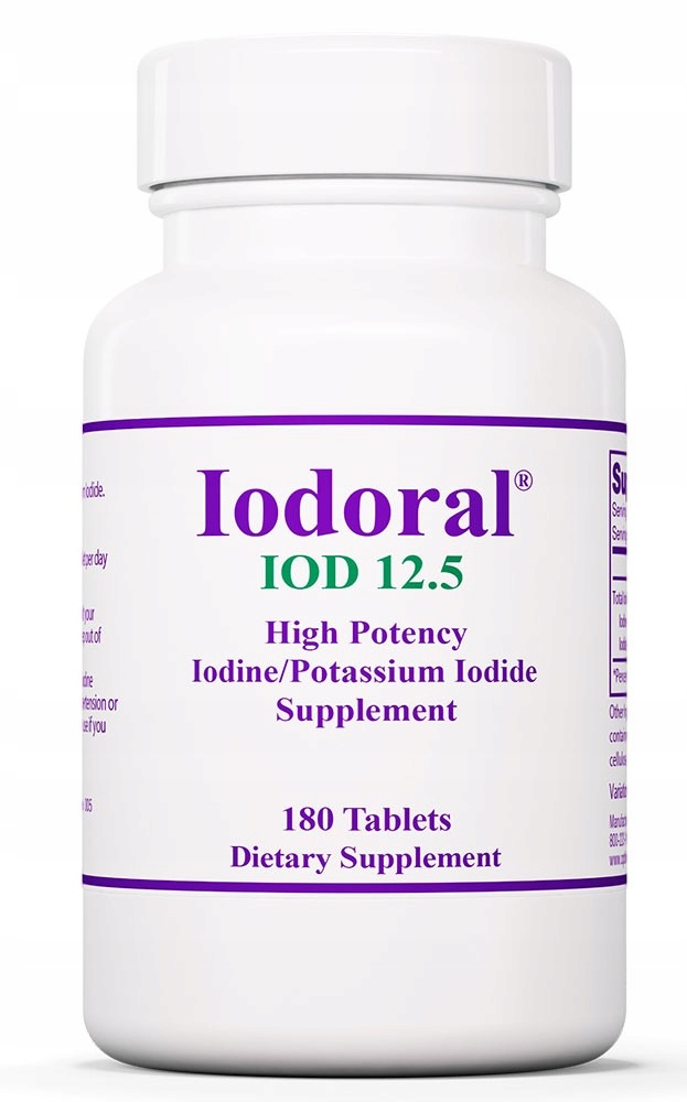 Iodoral 12,5 mg 180 tabl. - Optimox - 12183216178 - oficjalne archiwum ...