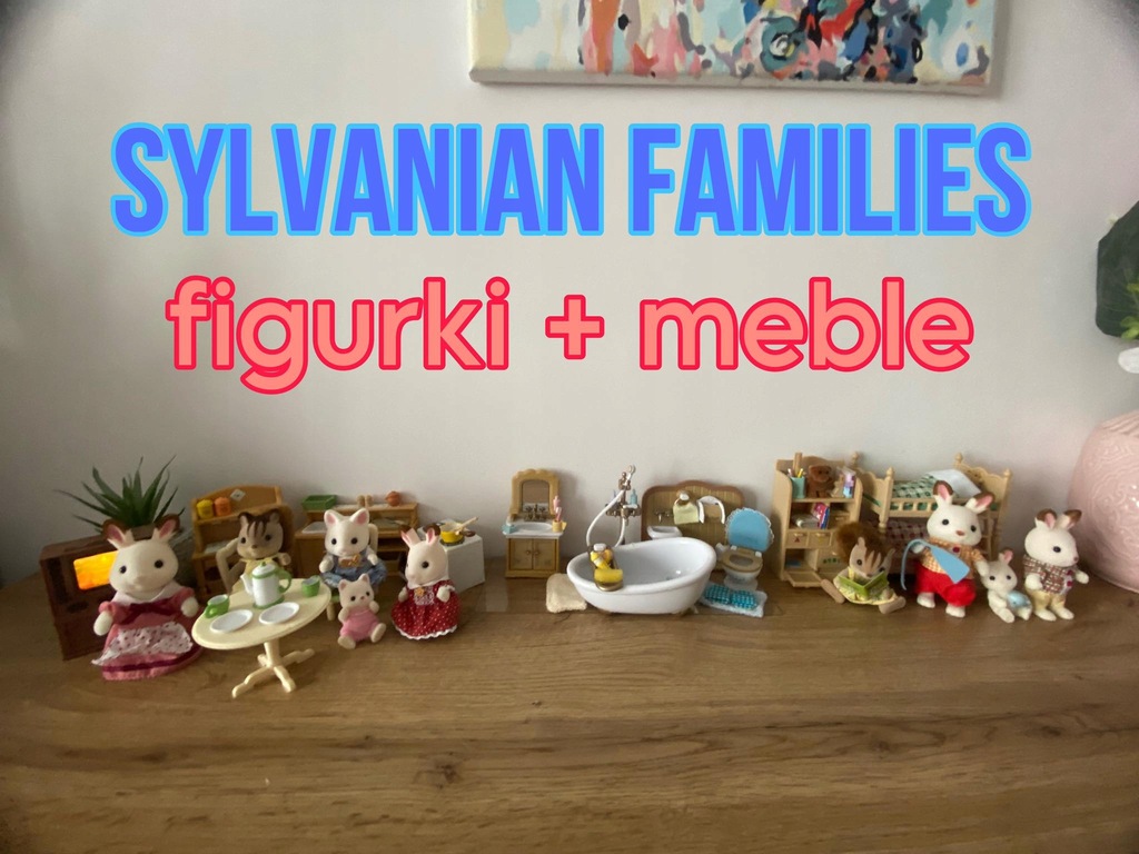 Sylvanian families , mega zestaw - 14818182481 - oficjalne archiwum Allegro