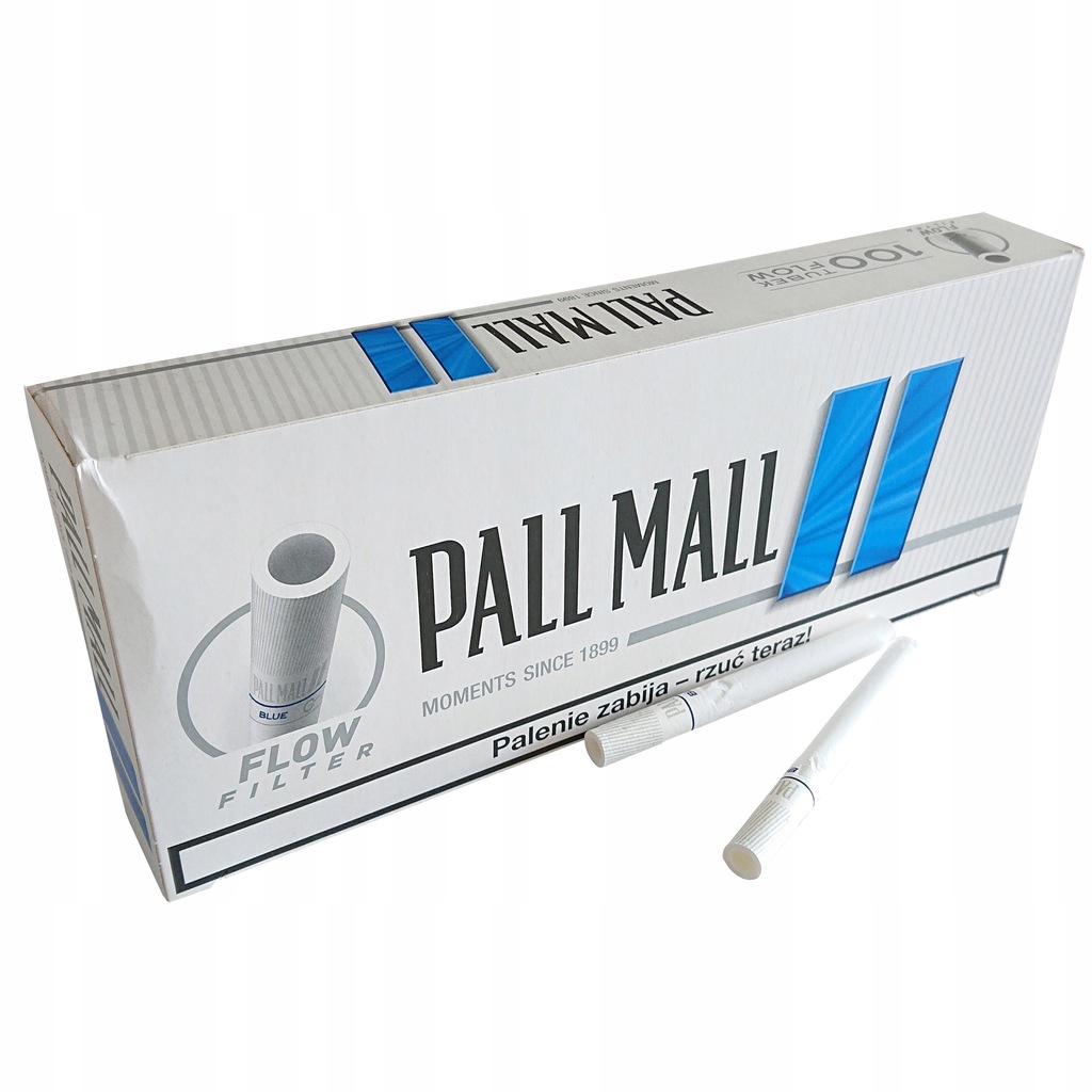 Gilzy PALL MALL BLUE flow filter z dziurką - 10859271036 - oficjalne ...
