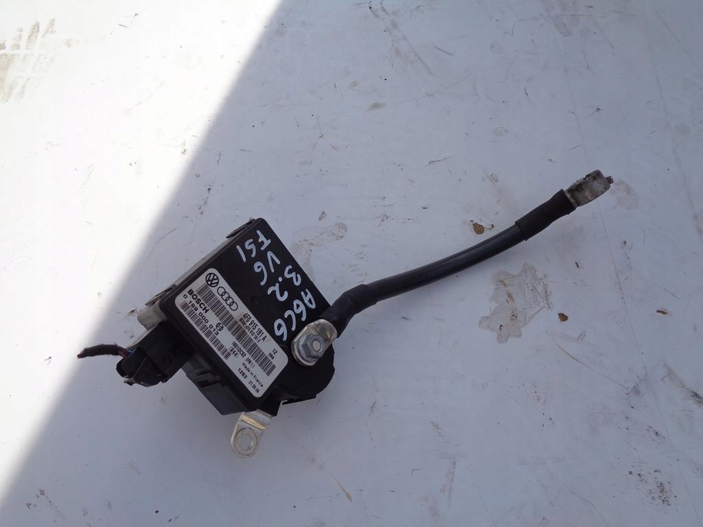 KLEMA MINUSOWA 4F0915181A AUDI A6 C6 - 12181808674 - oficjalne archiwum ...