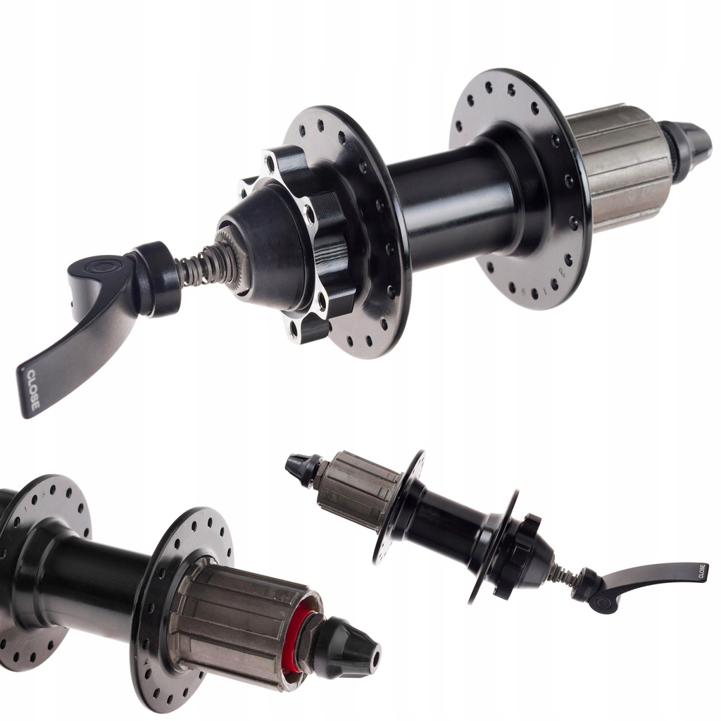 Piasta tylna kaseta alu 32H TARCZA zacisk czarna - 8605441878 - oficjalne archiwum Allegro