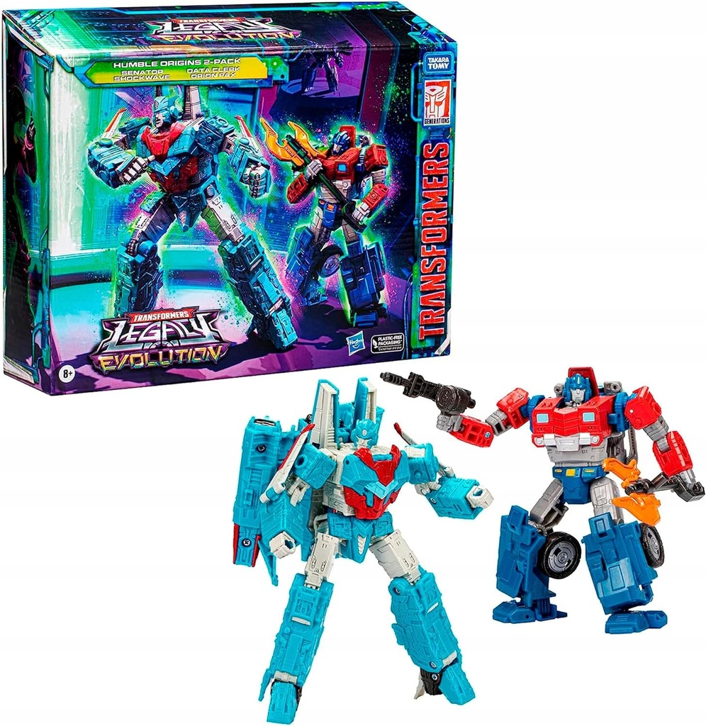 Transformers Toys Legacy Evolution Voyager Senator Shockwave & Deluxe ...