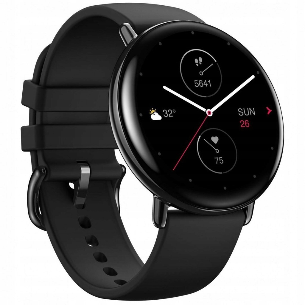 SMARTWATCH ZEGAREK AMAZFIT ZEPP E AMOLED CZARNY - 11294541605 ...