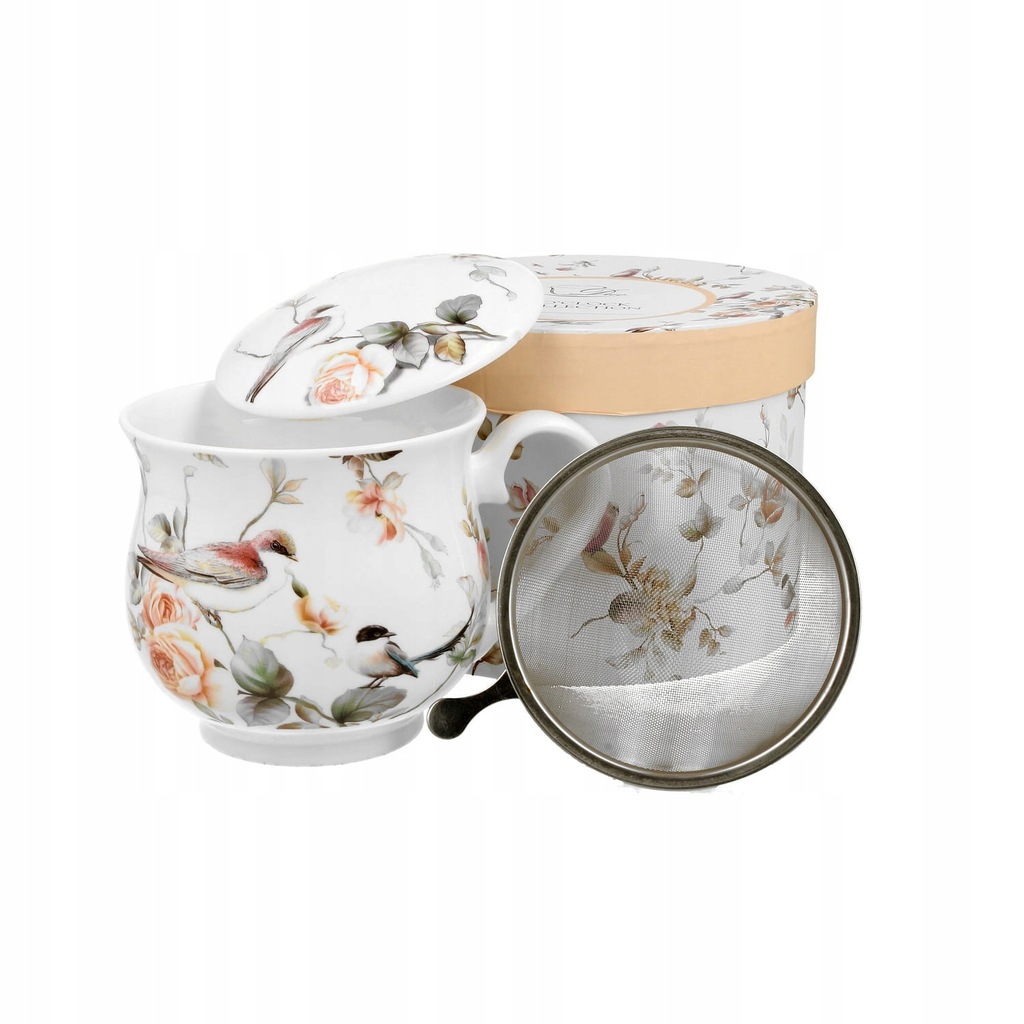 kubek retro z zaparzaczem 480 ml Anna - 12423480977 - oficjalne archiwum Allegro