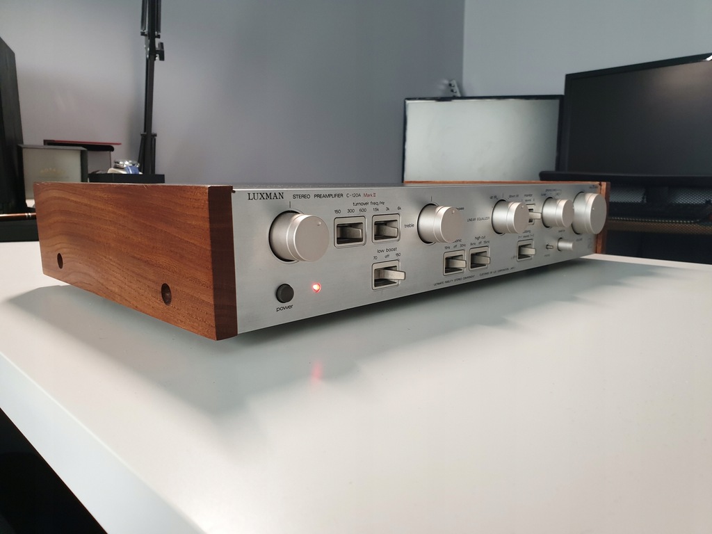 Luxman C120A C-120A - 12416665115 - oficjalne archiwum Allegro