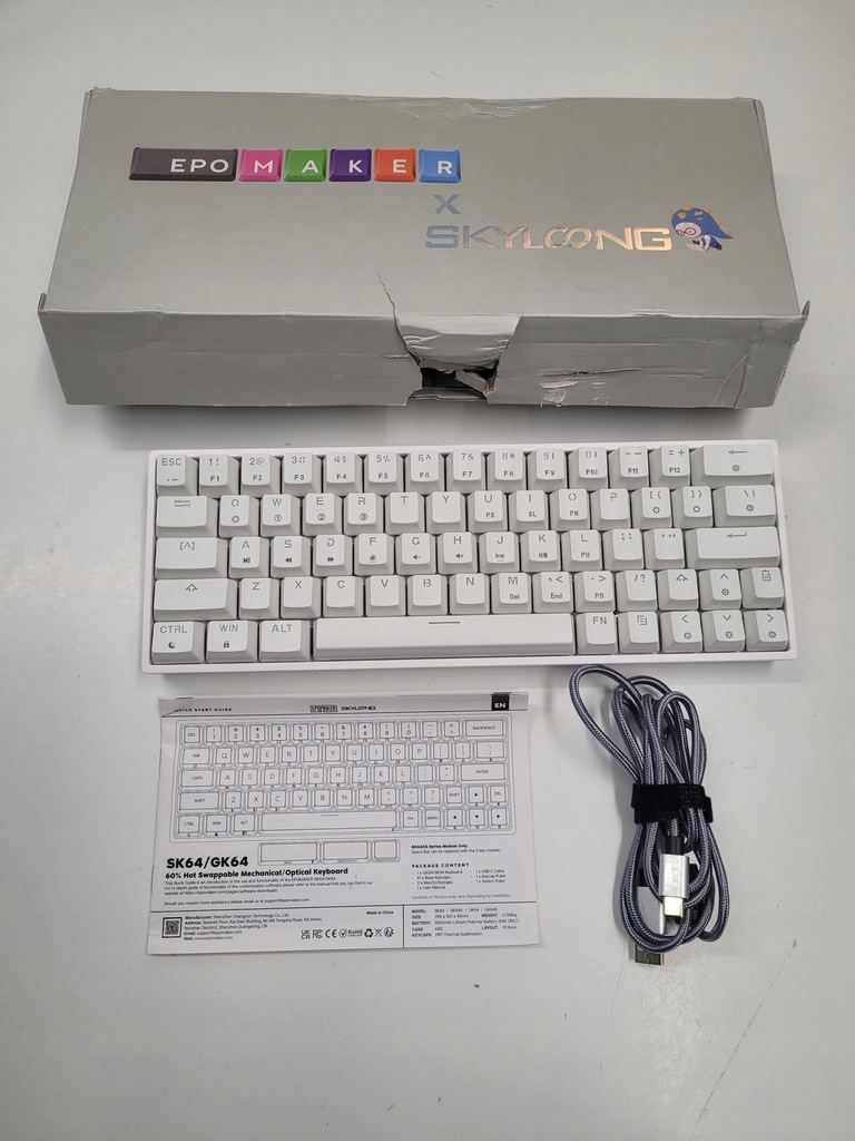 Купить EPOMAKER SK64 механическая Bluetooth-клавиатура: отзывы, фото и характеристики на Aredi ...