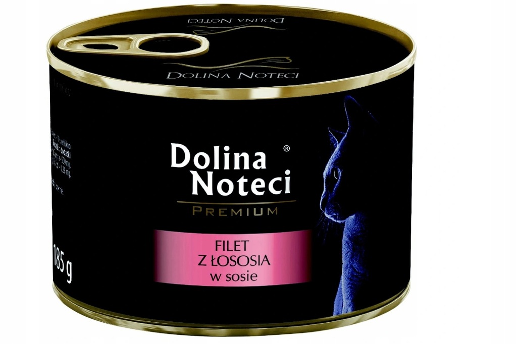 DOLINA NOTECI PREMIUM KOT FILET Z ŁOSOSIA 185G - 12728212988 - oficjalne archiwum Allegro
