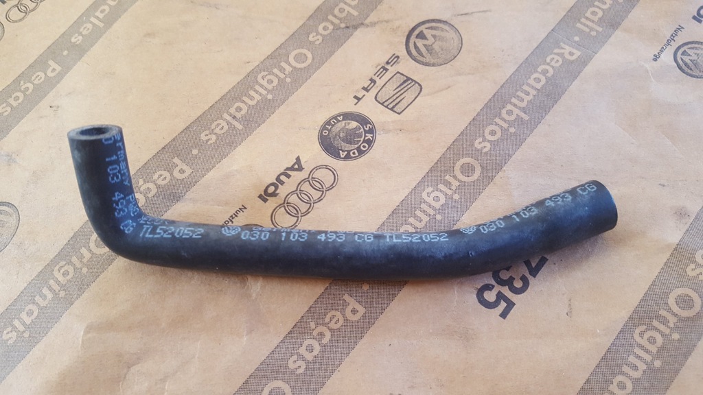 VW AUDI LUPO ODPOWIETRZENIE PRZEWÓD 030103493CG - 8554741108 ...