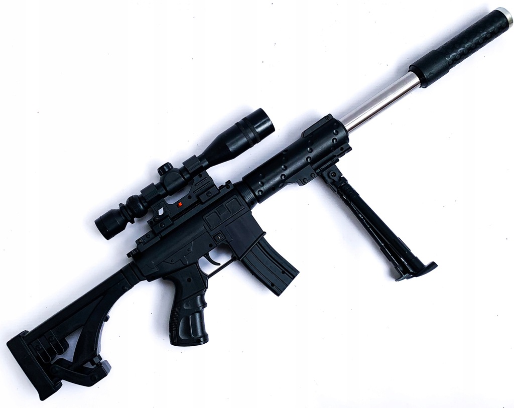 Karabin pistolet na kulki plastikowe nóżki atrapa - 12624314108 - oficjalne archiwum Allegro