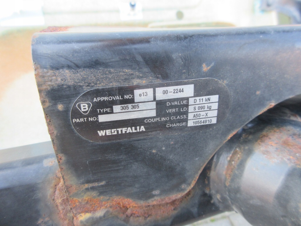 AUDI A4 B8 hak 305 305 WESTFALIA 305305 - 8626276079 - oficjalne ...