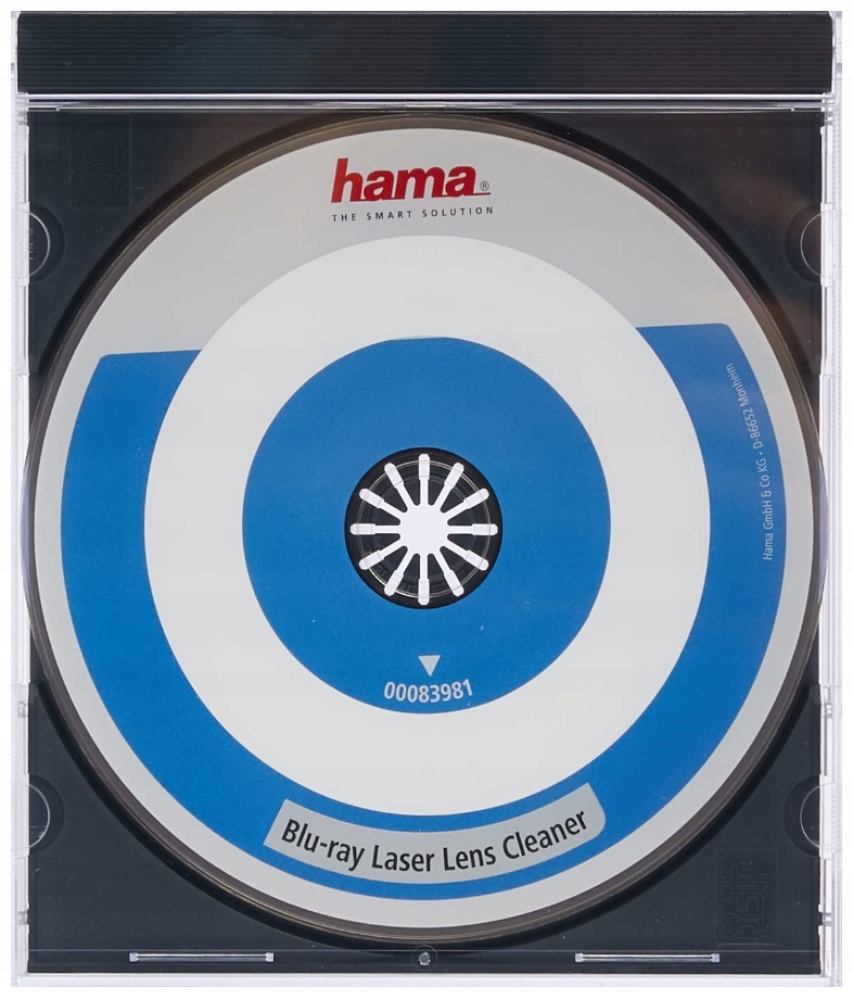 hama 00083981 Laserowa płyta czyszcząca Blu-Ray - 12208103030 ...