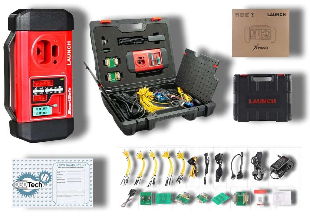 LAUNCH X-PROG 3 PROGRAMATOR KLUCZY IMMO EEPROM MCU - 12840734007 - oficjalne archiwum Allegro