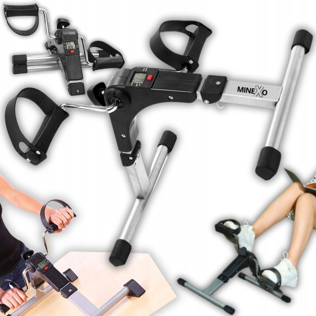 MINI ROWEREK TRENINGOWY CARDIOTREK SKŁADANY Z LICZNIKIEM DLA ZDROWIA ...