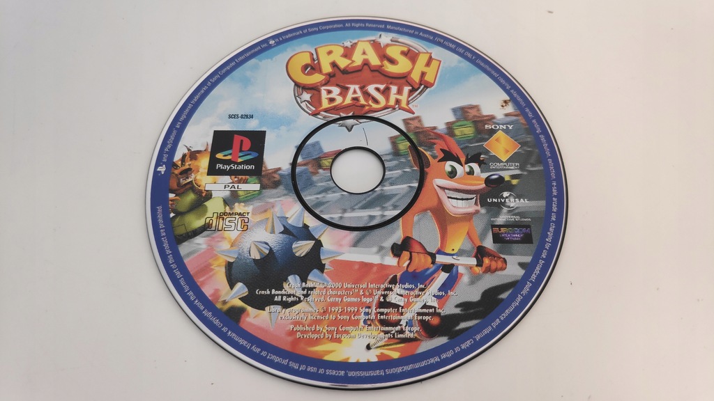 PSX PS1 Crash Bash - 12256051070 - oficjalne archiwum Allegro