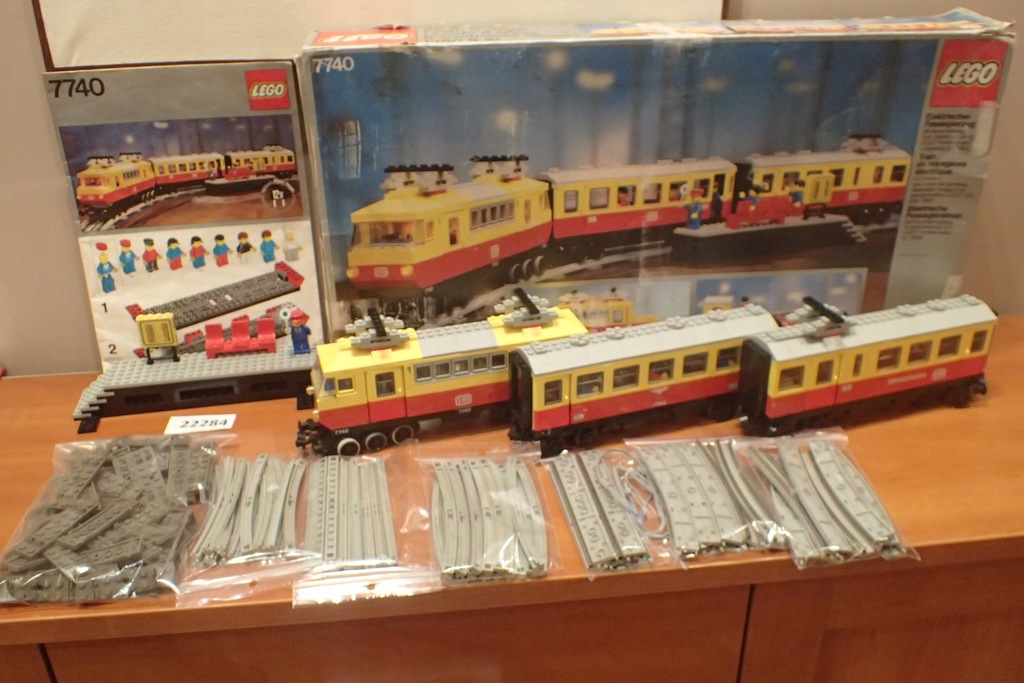 LEGO TRAIN 12V : 7740 Inter-City Passenger Train - 13083054417 ...