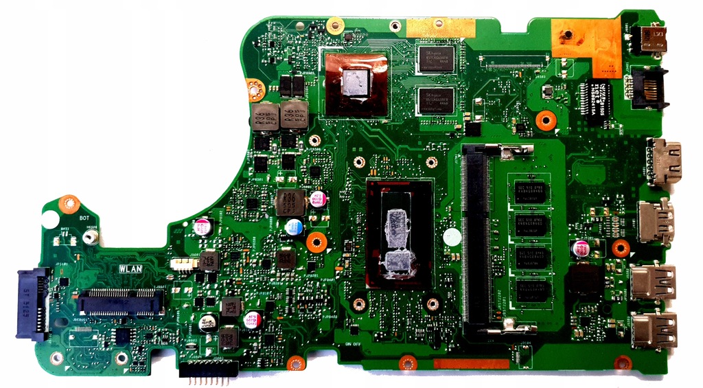 PŁYTA GŁÓWNA ASUS X555LD 3.3 A555L K555L F555L X555L USZKODZONA ...