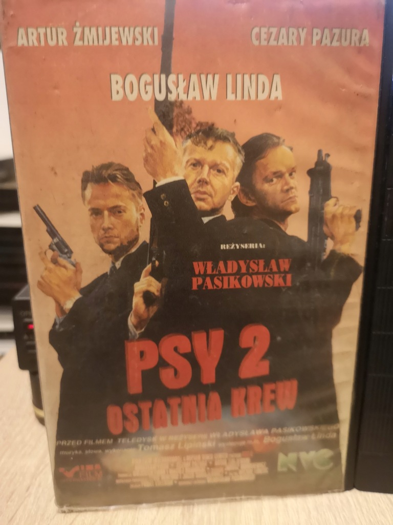 Psy 2 kaseta vhs - 13247729384 - oficjalne archiwum Allegro