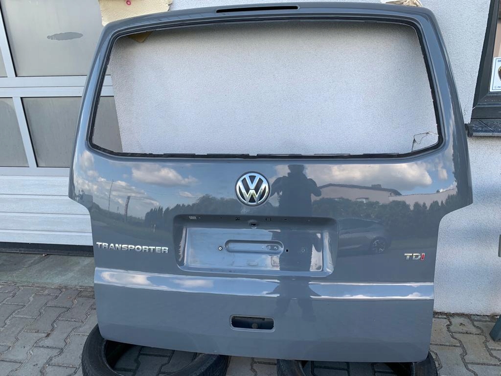 VW T5 T5 LIFT KLAPA TYŁ LH7J - 11373860378 - oficjalne archiwum Allegro