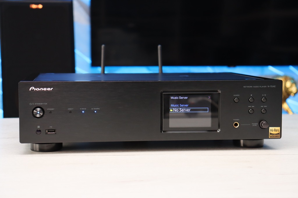 Odtwarzacz sieciowy Pioneer N-70AE czarny - 14054841467 - oficjalne archiwum Allegro