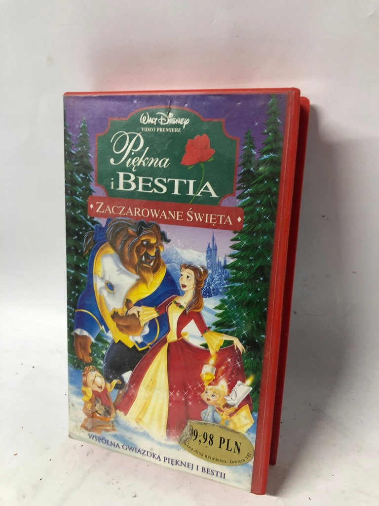 Kaseta wideo PIĘKNA I BESTIA - ZACZAROWANE ŚWIĘTA - 12599139948 - oficjalne archiwum Allegro