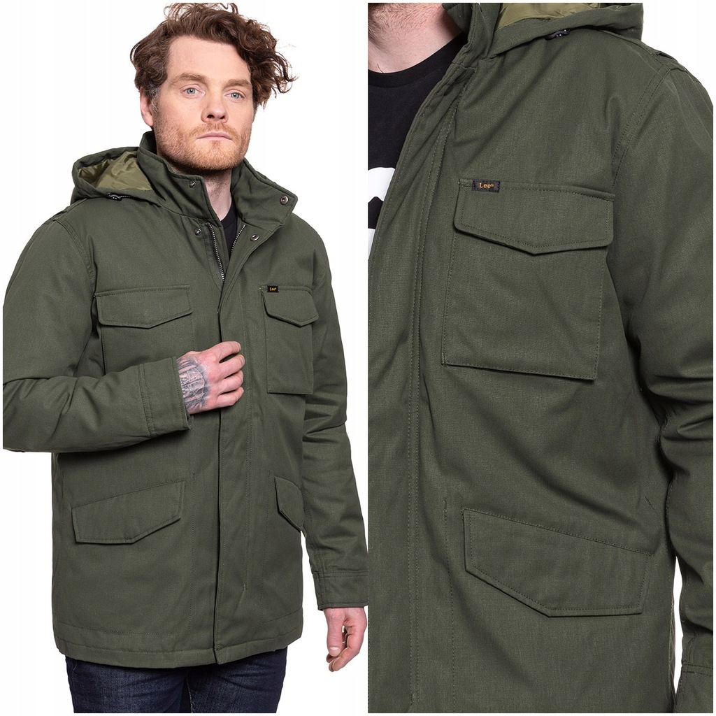 LEE WINTER MĘSKA KURTKA ZIMOWA OCIEPLANA XL - 11024623156 - oficjalne ...