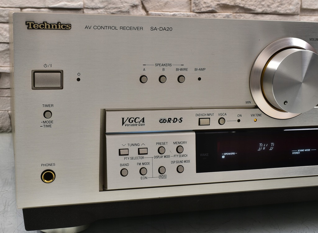 TECHNICS SA-DA20 KULTOWY AMPLITUNER 5,1 - 12885023152 - oficjalne archiwum Allegro