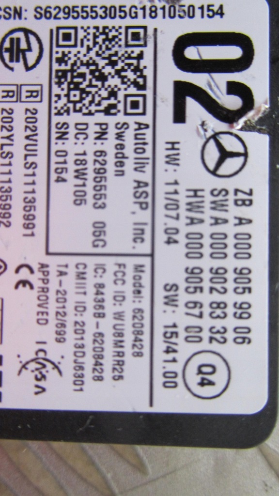 RADAR DISTRONIK TYŁ DO MERCEDESA W166/292 - 12560255211 - oficjalne ...