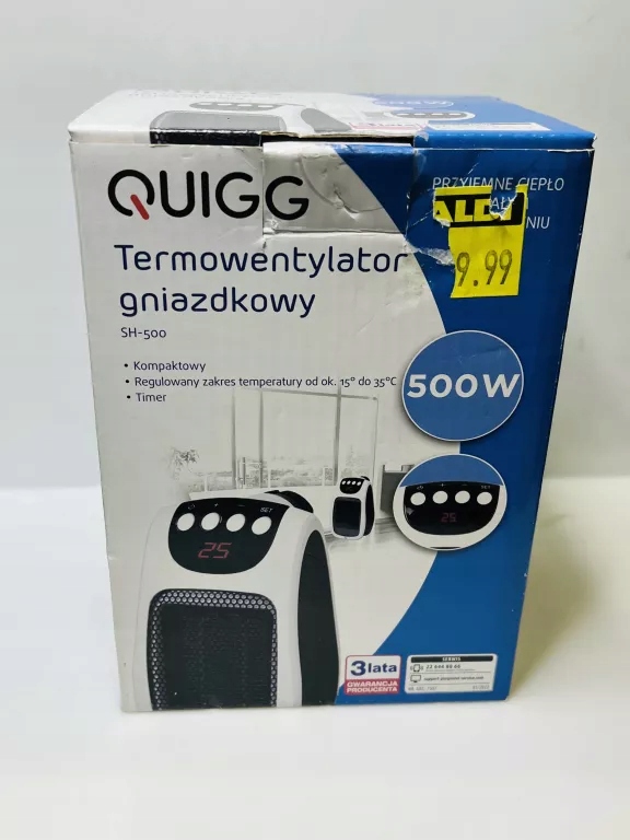 TERMOWENTYLATOR QUIGG - 12568713871 - oficjalne archiwum Allegro