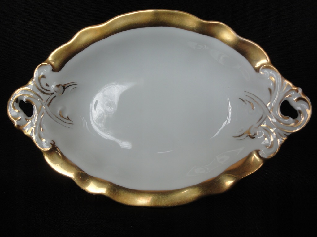 mała złocona paterka żardiniera sygn. nr - 14459926597 - oficjalne ...