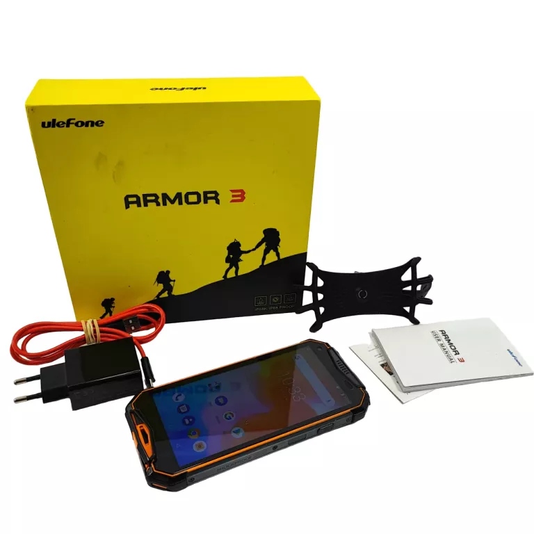ULEFONE ARMOR 3 4/64GB CZARNY - 13187319526 - oficjalne archiwum Allegro