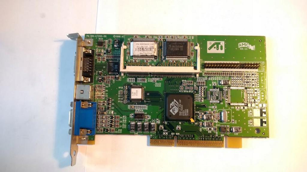ATI 3D Rage Lt Pro AGP 4MB Karta Graficzna - 12375411593 - oficjalne archiwum Allegro