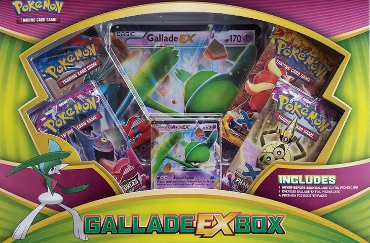 Pokemon TCG: GALLADE EX Box Karty [POK10971] - 7609255709 - oficjalne ...