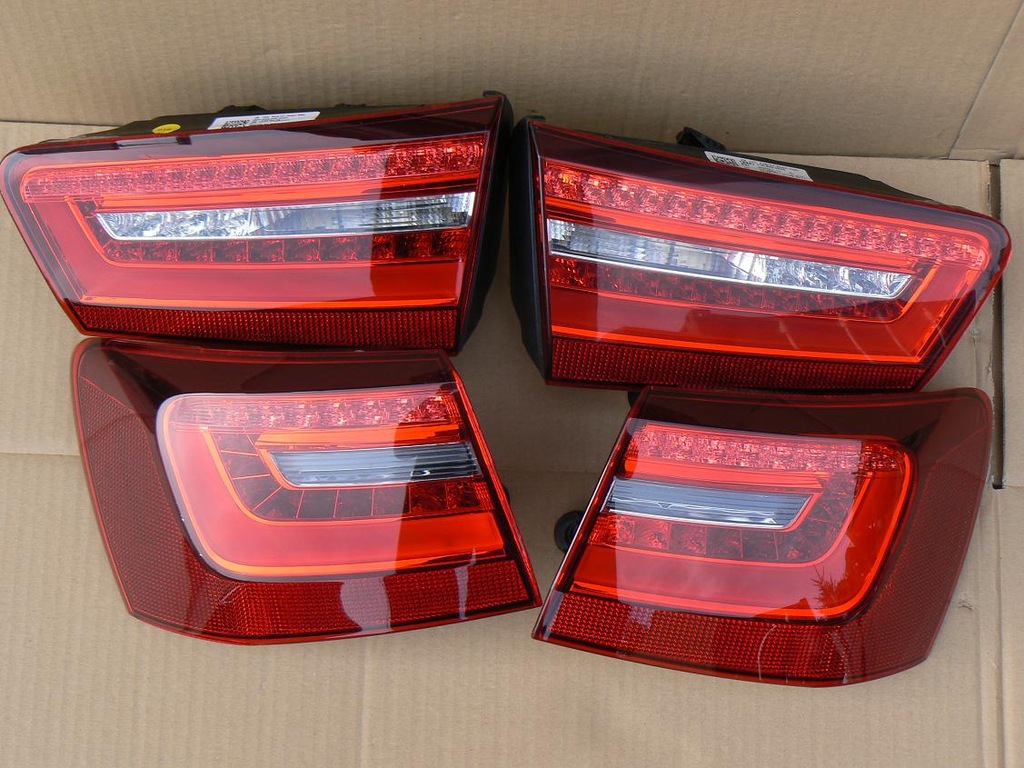 AUDI RS6 C7 LAMPA LAMPY TYŁ LED DYMIONE - 9827329066 - oficjalne ...