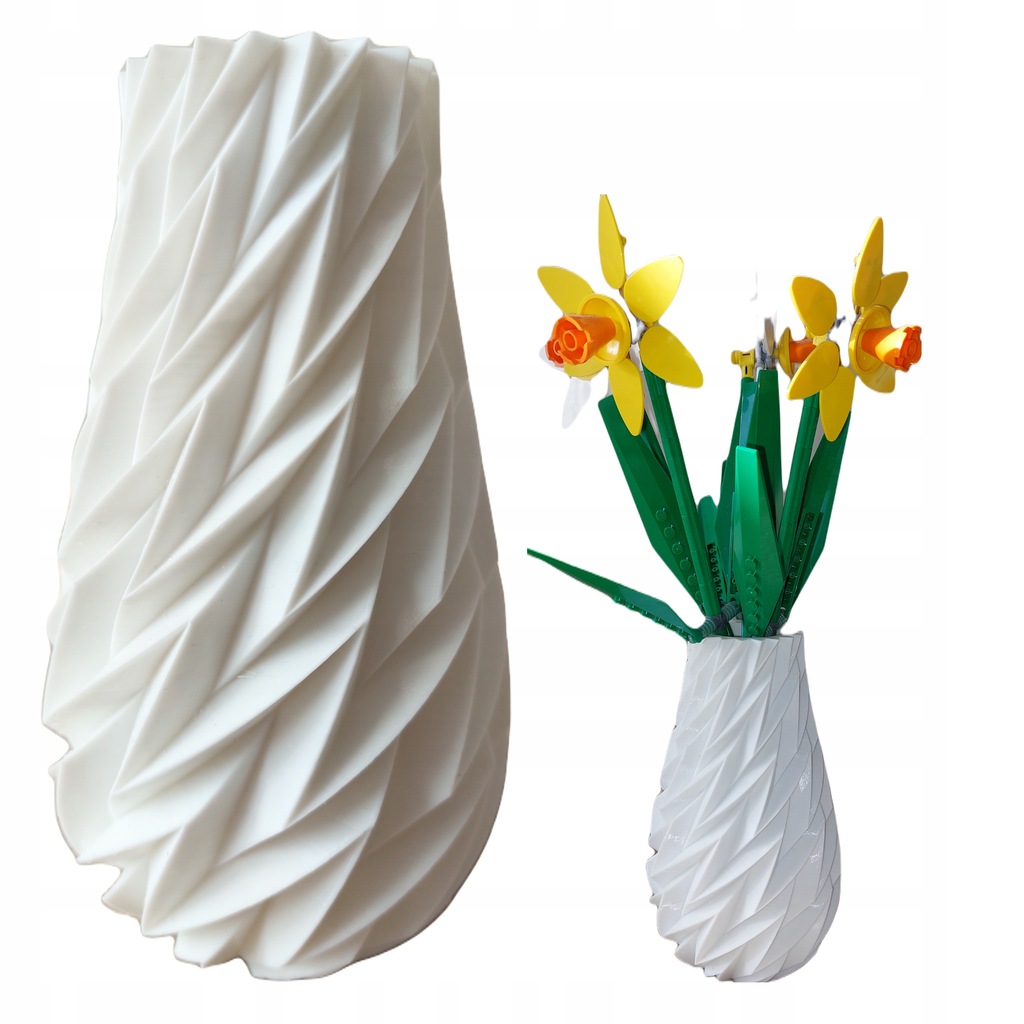 Wazon Na Kwiaty LEGO ICONS Botanical Flakon kwiatki suszone na Prezent ...