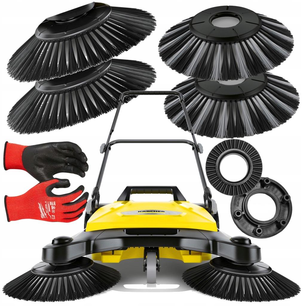KARCHER S4 TWIN 2w1 ZAMIATARKA RĘCZNA + SZCZOTKI - 14311527105 - oficjalne archiwum Allegro