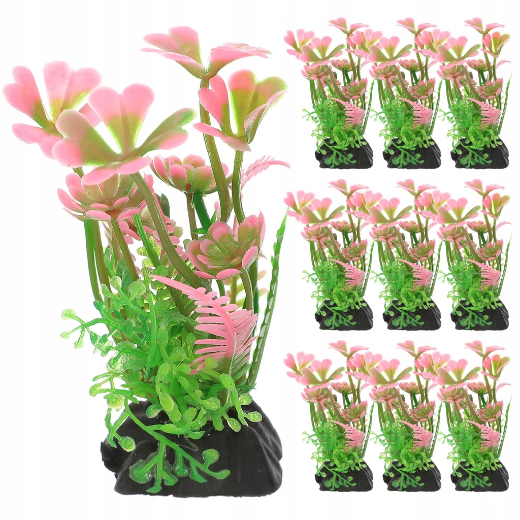 Artificial Fish Tank Large Plants Aquarium 10 Pcs - 13966624202 ...