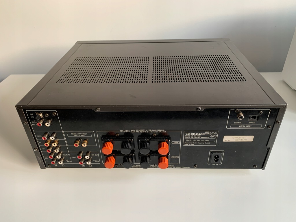 Technics SU-V90D Kultowy wzmacniacz - 12690252815 - oficjalne archiwum ...