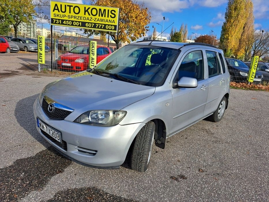 Mazda 2 Mazda 2 1.6i 90KM 2003r - 14692895152 - oficjalne archiwum Allegro