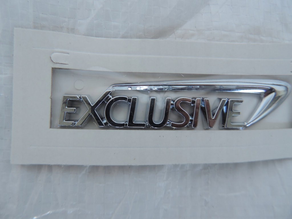 Nápis Exclusive CHROM OPEL INSIGNIA B 39098015 NOWY - 14407274645 ...