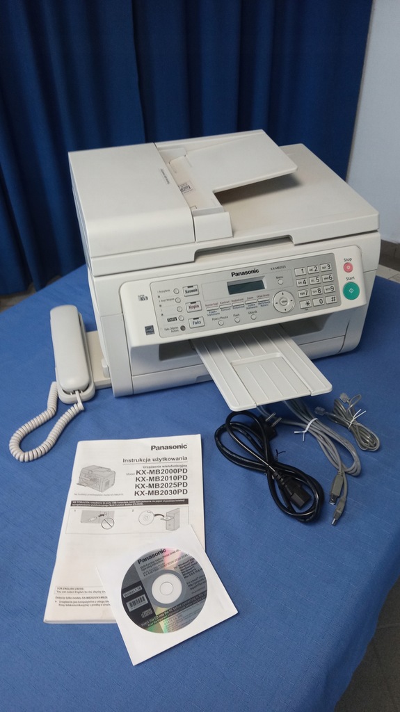 Drukarka, skaner, faks Panasonic KX-MB2025 - 12706316621 - oficjalne ...