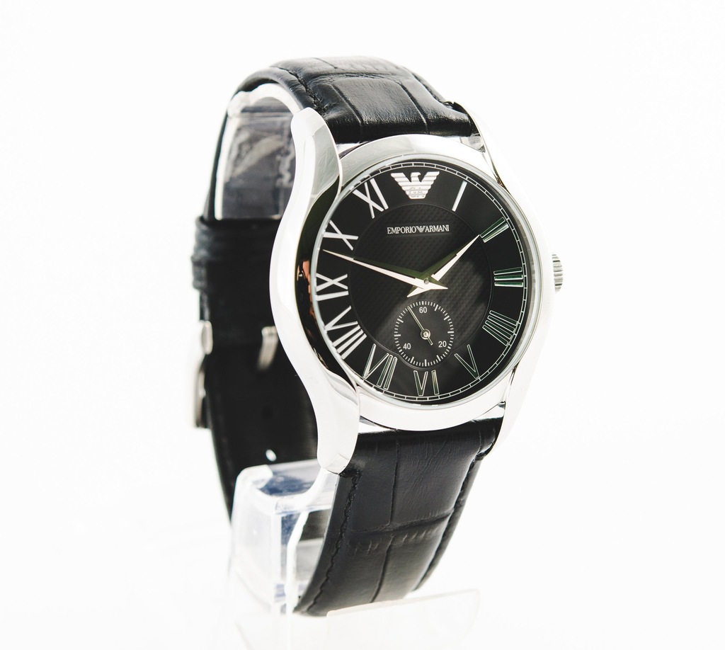 Zegarek Męski na rękę Emporio Armani AR1708 CZARNY - 6887247443 ...