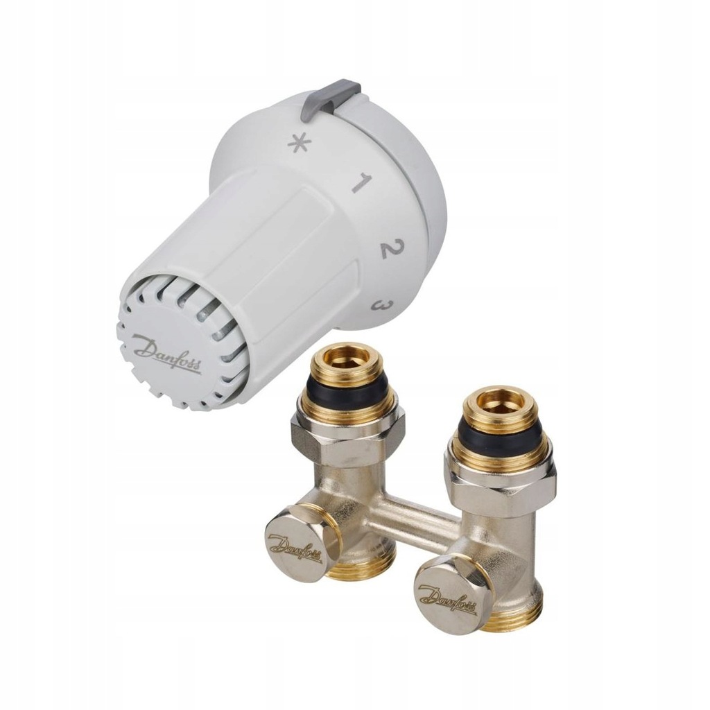 Zestaw termostatyczny 2EL PROSTY BOX MTRV DANFOSS - 11420322703 - oficjalne archiwum Allegro