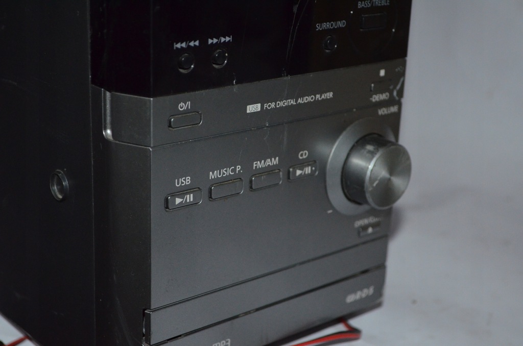 Wieża microwieża Panasonic SA-PM24 z głośnikami - 12302123398 - oficjalne archiwum Allegro