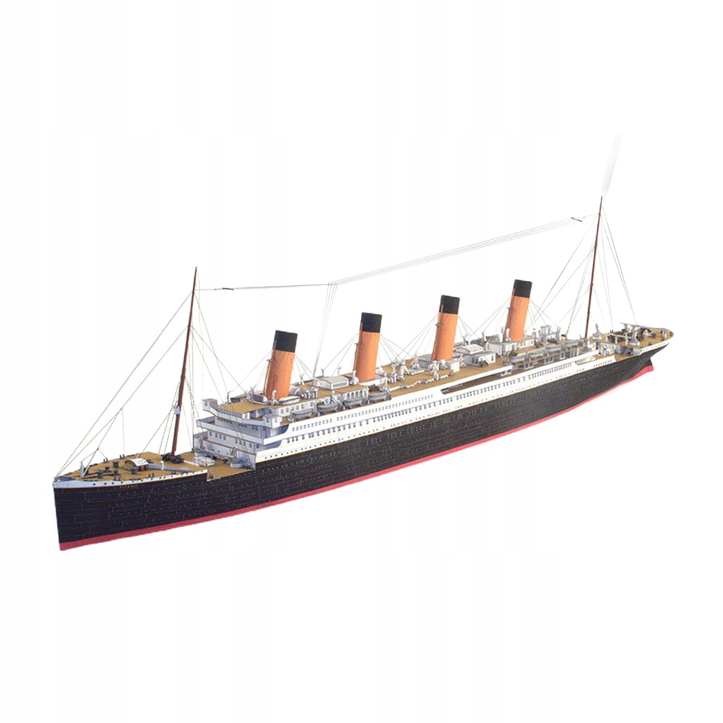 Titanic Ship Paper Model Kit Papercraft dla dzieci - 13502781987 ...