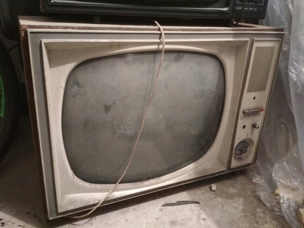 telewizor unitra topaz PRL - 10959332962 - oficjalne archiwum Allegro