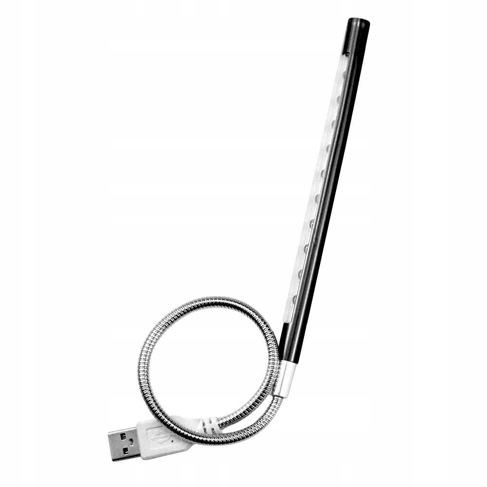 LAMPKA LED USB ELASTYCZNA do LAPTOPA Czarna - 11996432787 - oficjalne archiwum Allegro