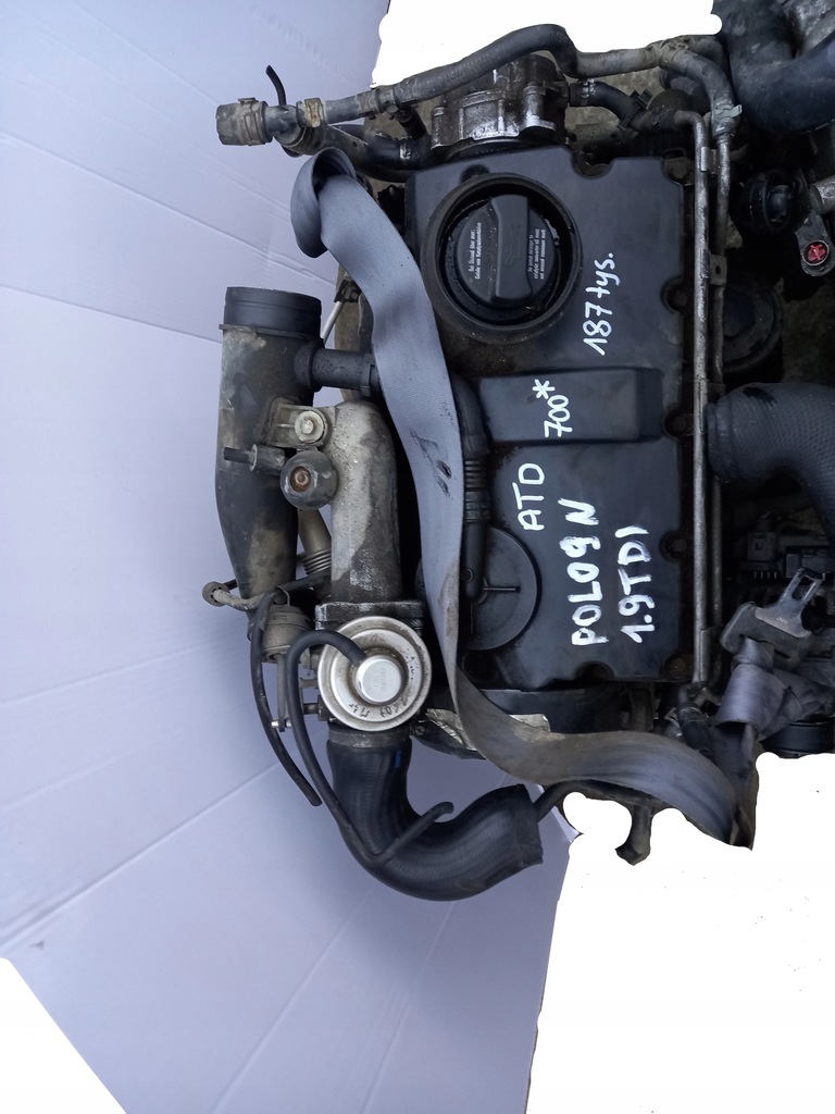 SILNIK ATD 1.9 TDI VW POLO 9N - 13019405228 - oficjalne archiwum Allegro