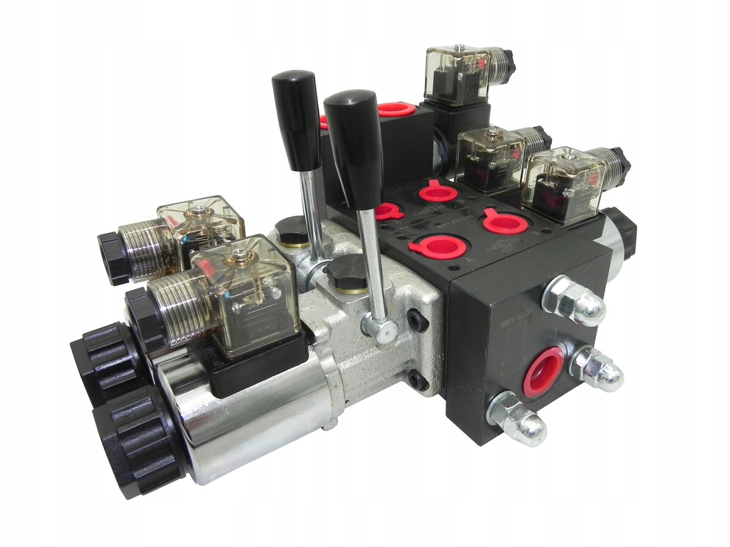 ROZDZIELACZ HYDRAULICZNY CETOP 2 SEKCJE 12V STEROWANIE ELEKTRYCZNE ...