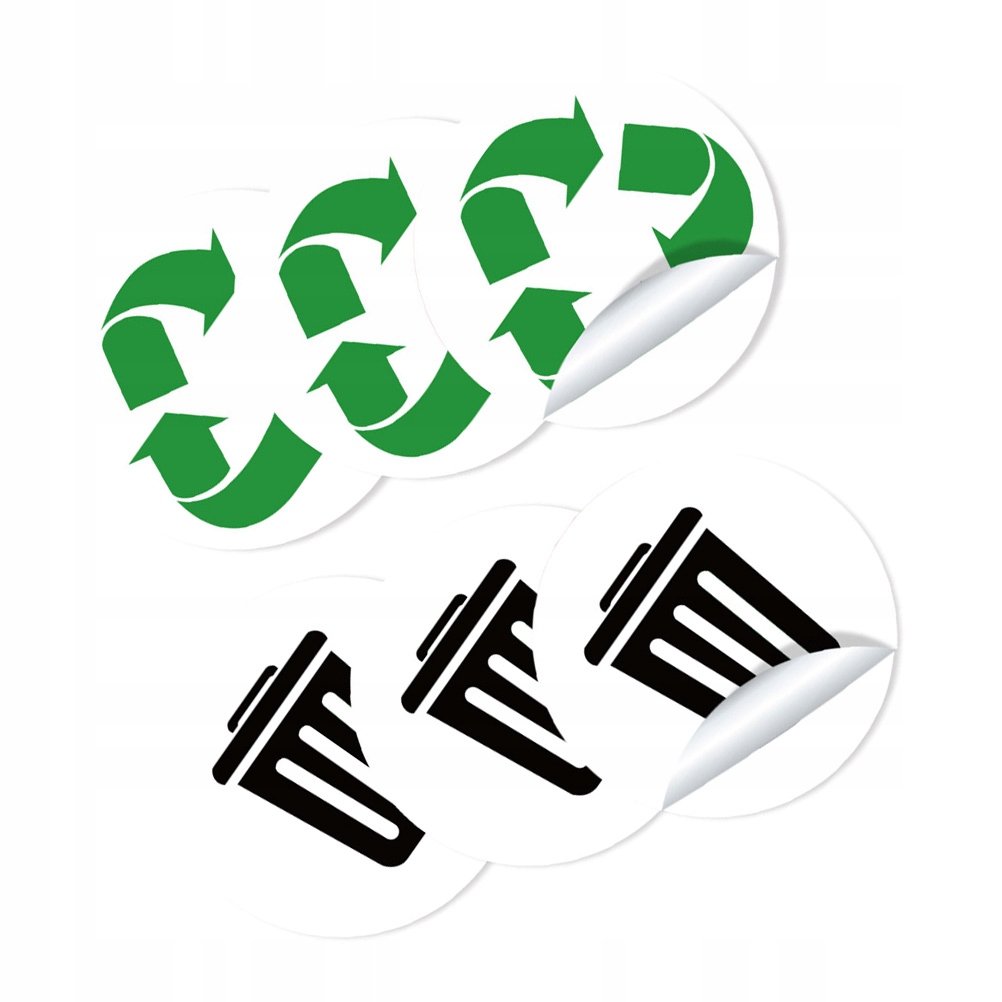 Outdoor Bin Recycle Waste Stickers Garbage Bins - 14233267945 ...