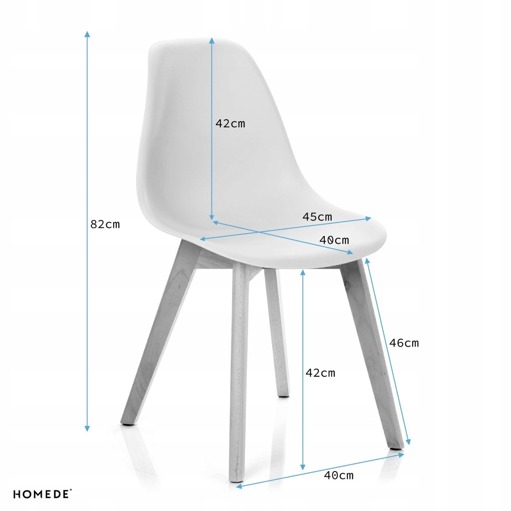 Купить HOMEDE 4x Современный кухонный стул COLORS: отзывы, фото и характеристики на Aredi.ru ...